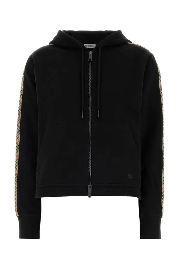 Burberry Cotton Sweatshirt - Black