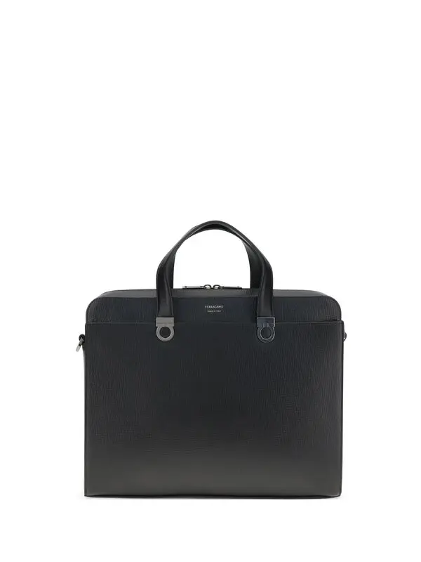 FERRAGAMO Gancini Business Handbag