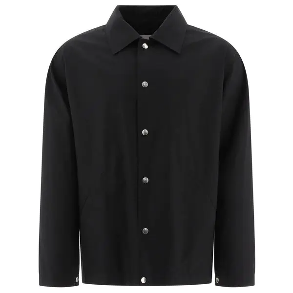 JIL SANDER Jackets Shirt Jackets - Black
