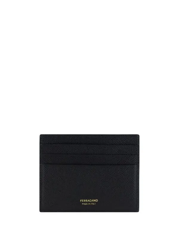 FERRAGAMO Leather Card Holder
