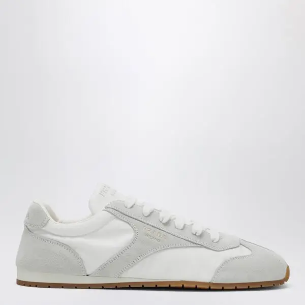 Prada Sneakers With Suede Inserts