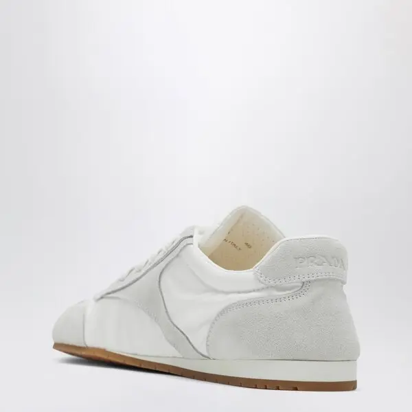 Prada Sneakers With Suede Inserts
