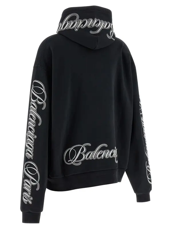 Balenciaga Cursive' Hoodie