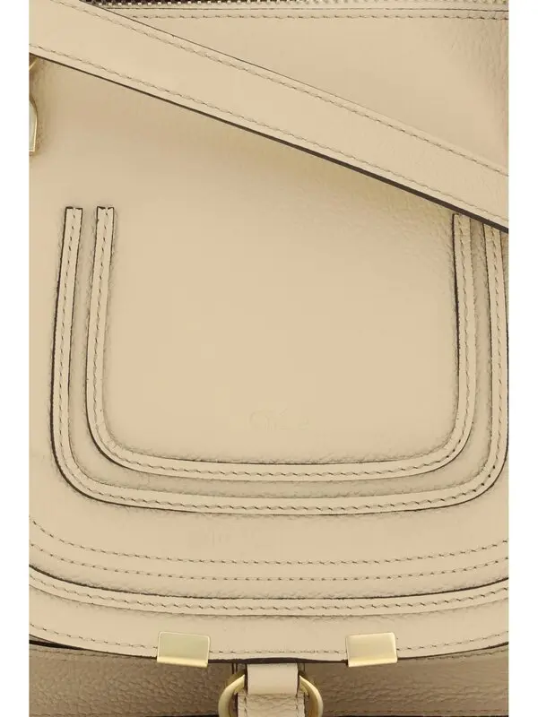 Chloé Marcie Handbag - Cream