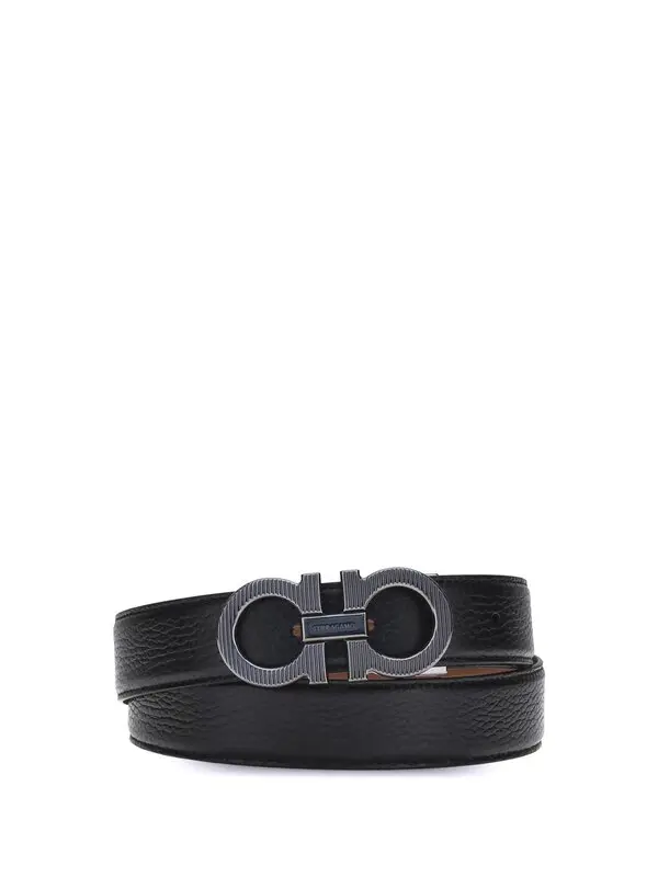 FERRAGAMO Gancini Reversible Belt