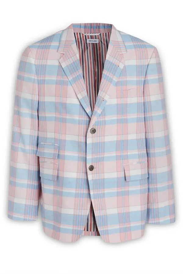 Thom Browne Checked Blazer - Multicolor