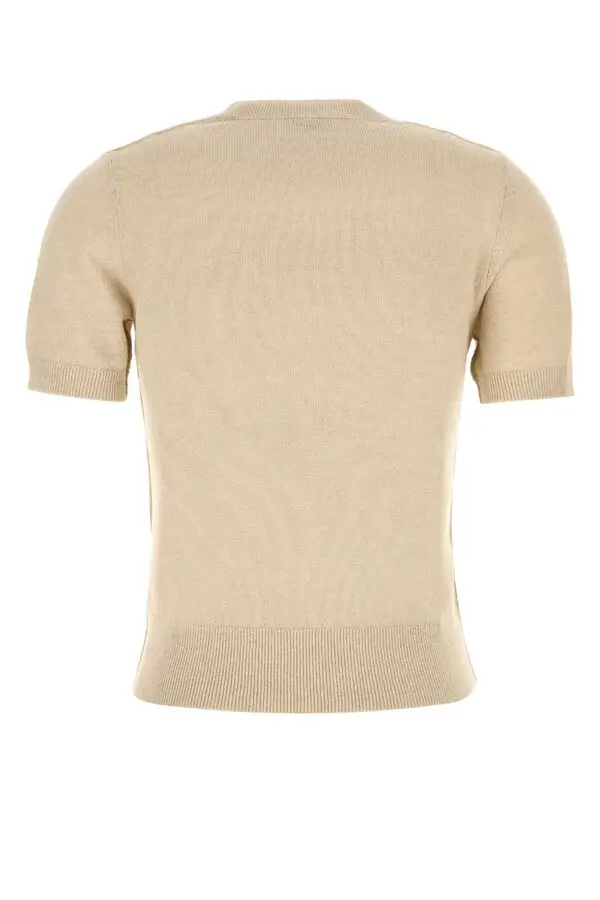 Burberry Sand Wool Blend Sweater