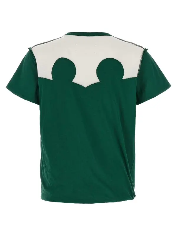 MAISON MARGIELA Western Patchwork' T-shirt - Green