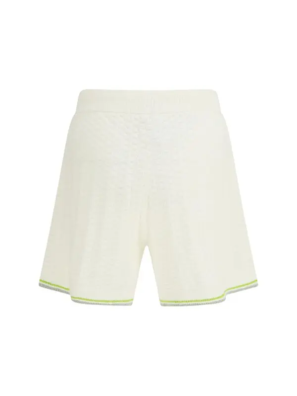 Casablanca Tennis Bouclé Shorts