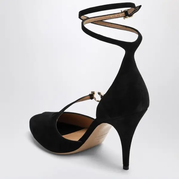 FERRAGAMO Decollete With Gancini Detail