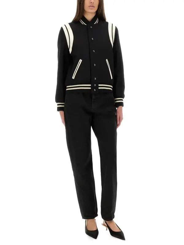 Saint Laurent Wool Teddy Jacket