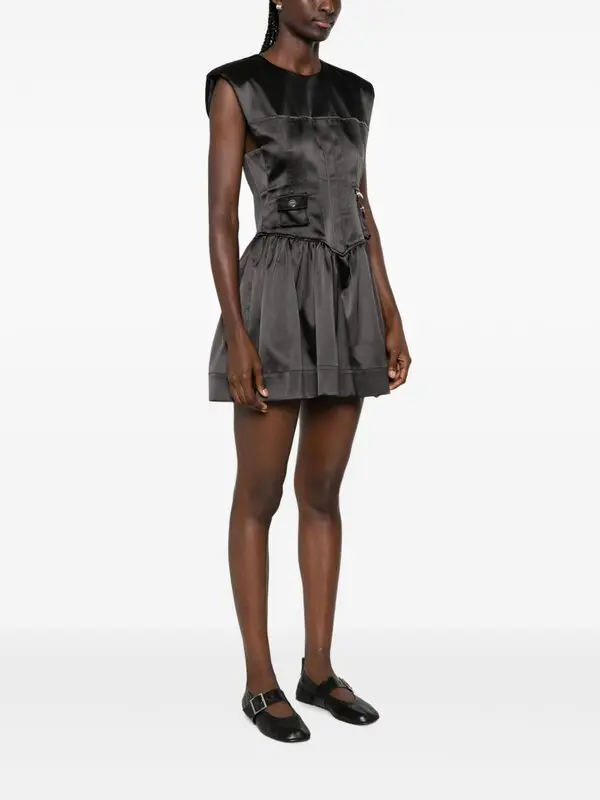 GANNI Corset Mini Dress
