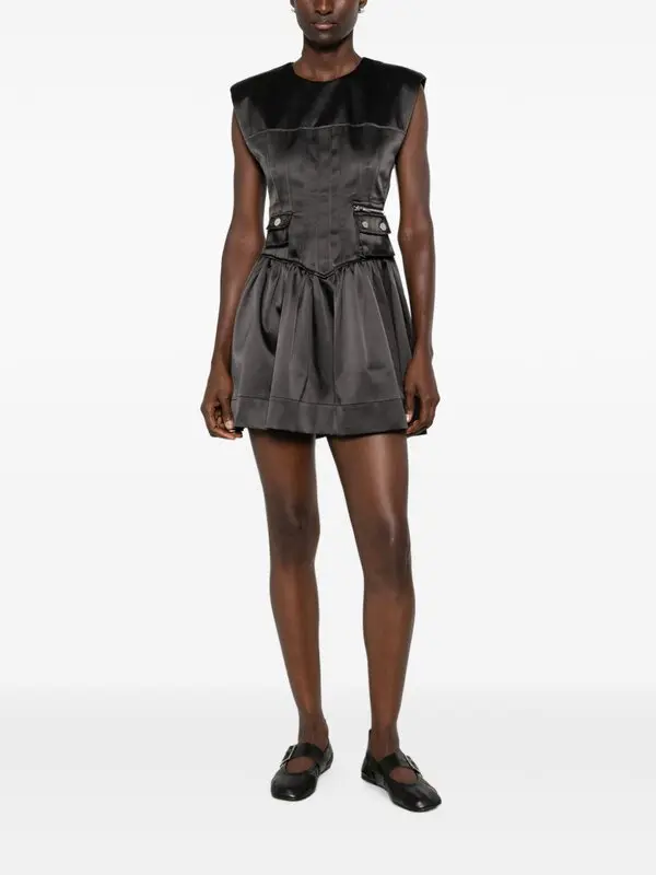 GANNI Corset Mini Dress