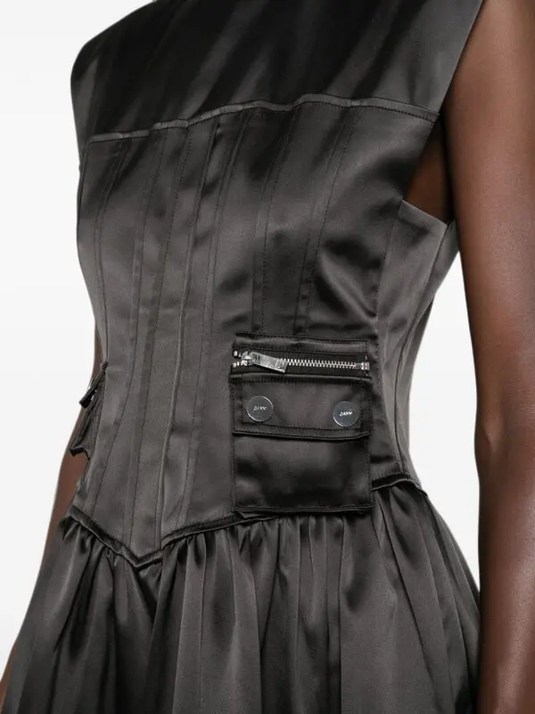 GANNI Corset Mini Dress