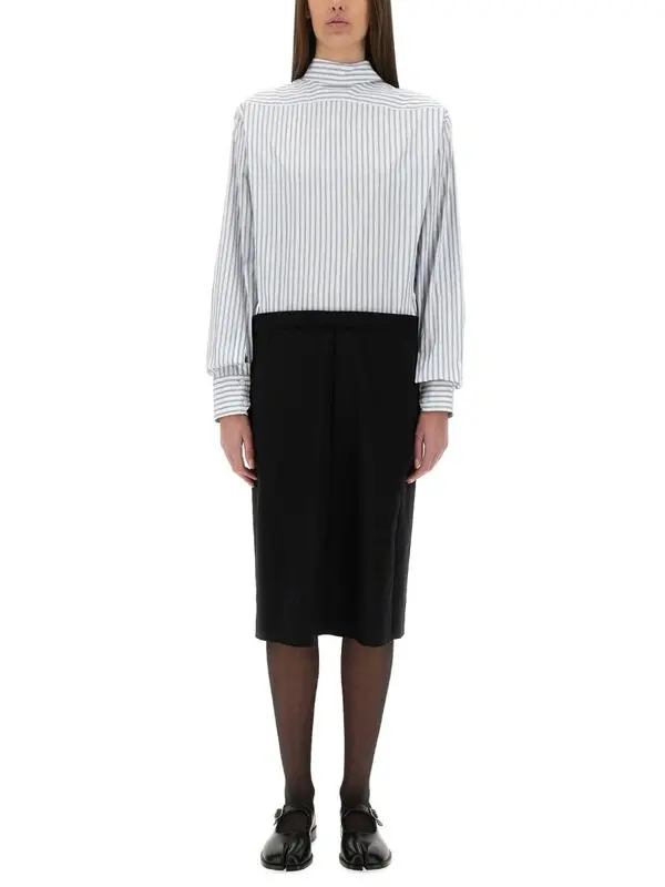MAISON MARGIELA Inverted Striped Dress-shirt - Multicolor