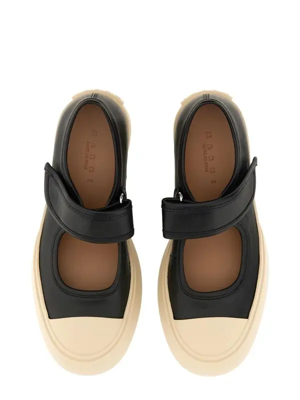 Marni Mary Jane Sneaker - Black