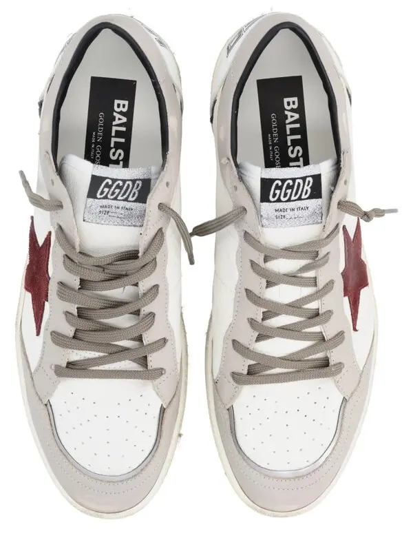 GOLDEN GOOSE Ballstar Sneaker With Logo