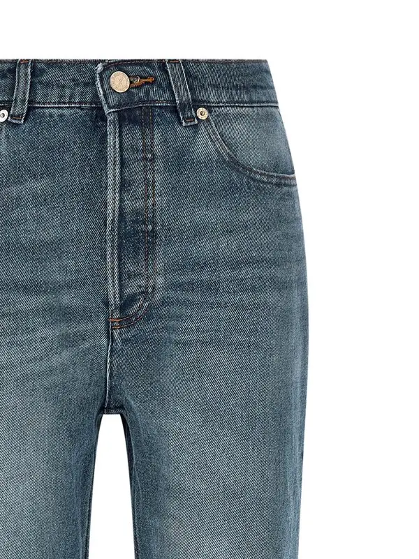 A.p.c. Romy Stonewashed Flare Jeans