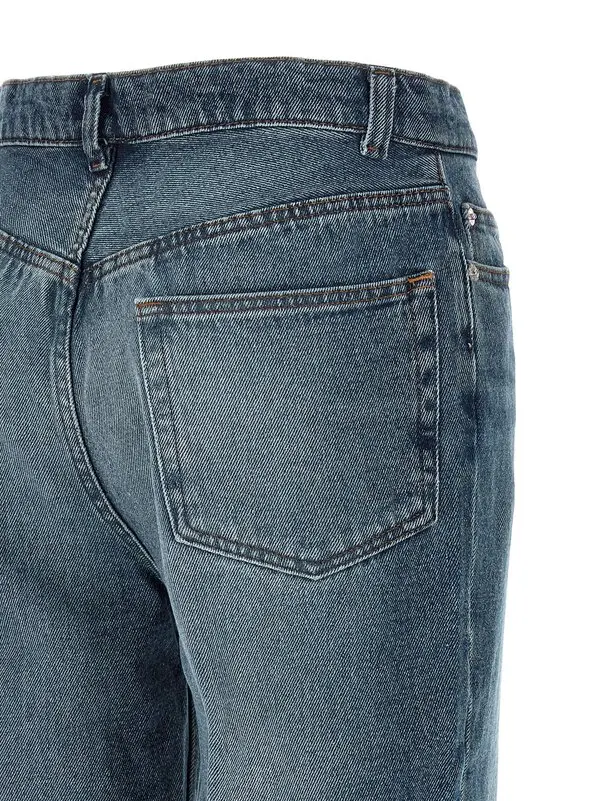 A.p.c. Romy Stonewashed Flare Jeans
