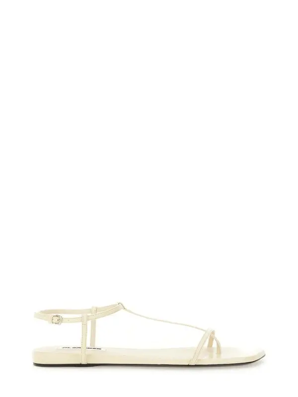JIL SANDER Leather Sandal