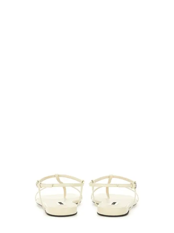 JIL SANDER Leather Sandal