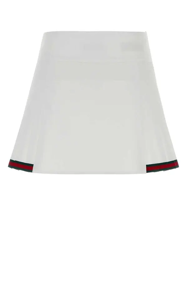Gucci Poplin Mini Skirt