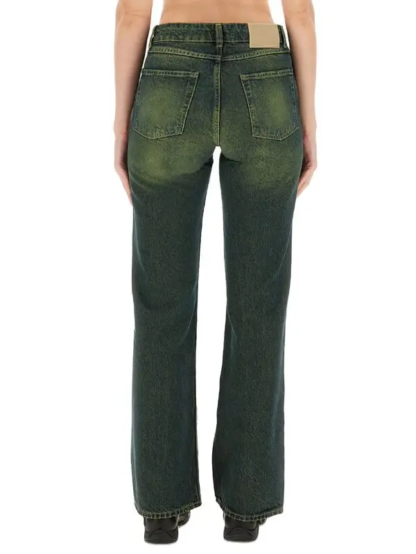 Our Legacy Boot Cut Malibu Jeans - Green