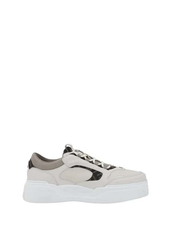 Fendi Ff Sneakers - White