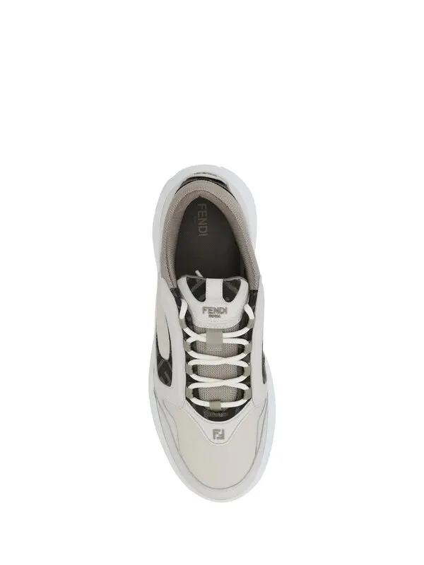 Fendi Ff Sneakers - White