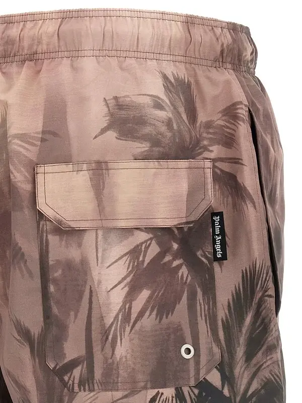 Palm Angels Sunset Palms' Swimsuit - Multicolor