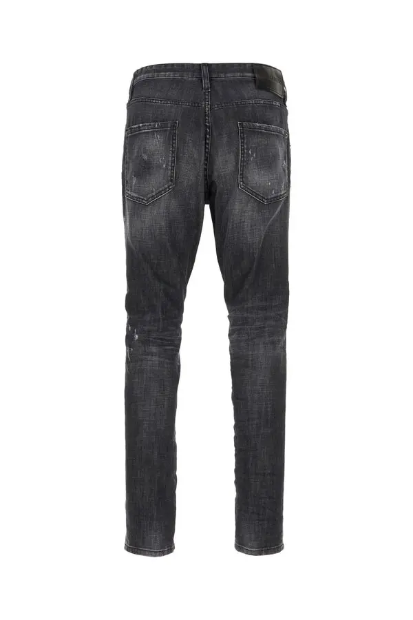 Dsquared2 Slim Leg Distressed Jeans