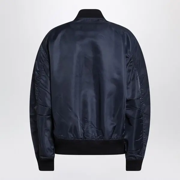 Prada Re-nylon Bomber Jacket - Blue
