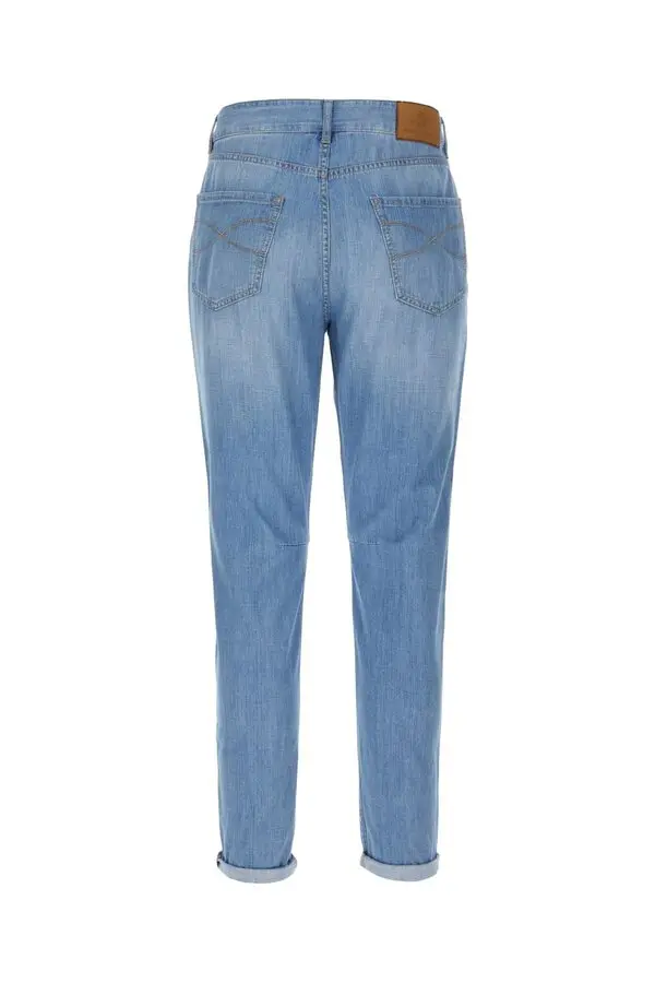 Brunello Cucinelli Straight Leg Jeans - Multicolor