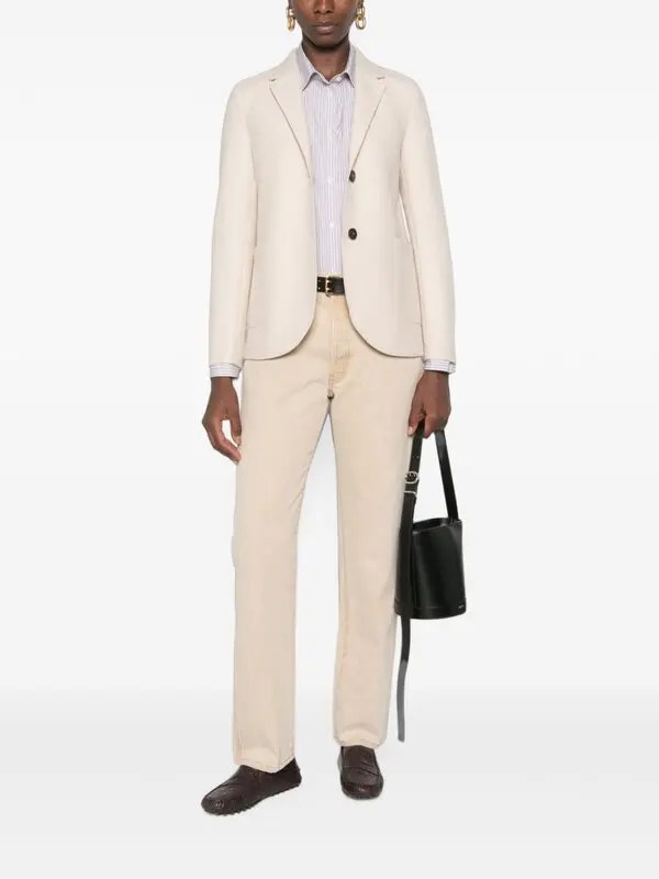 Harris Wharf London Wool Single-breasted Blazer Jacket