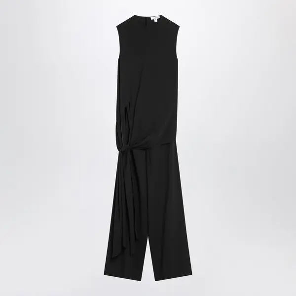 Alaïa Full Jumpsuit With Belt - Black