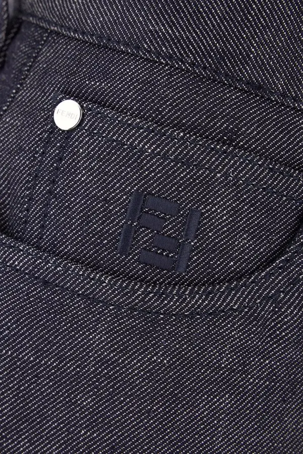 Fendi Denim Jeans - Multicolor