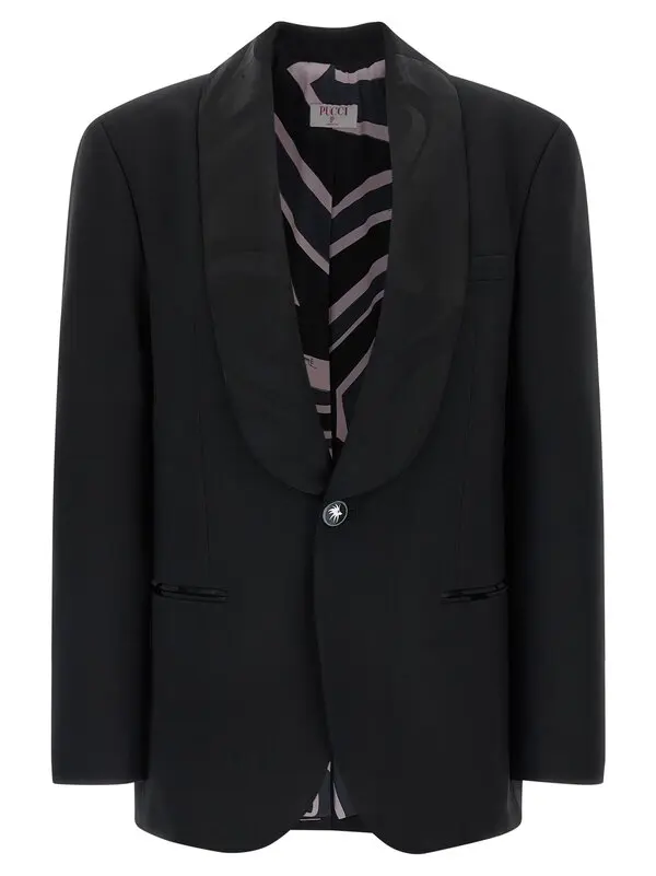 Emilio Pucci Labirinto' Single-breasted Blazer