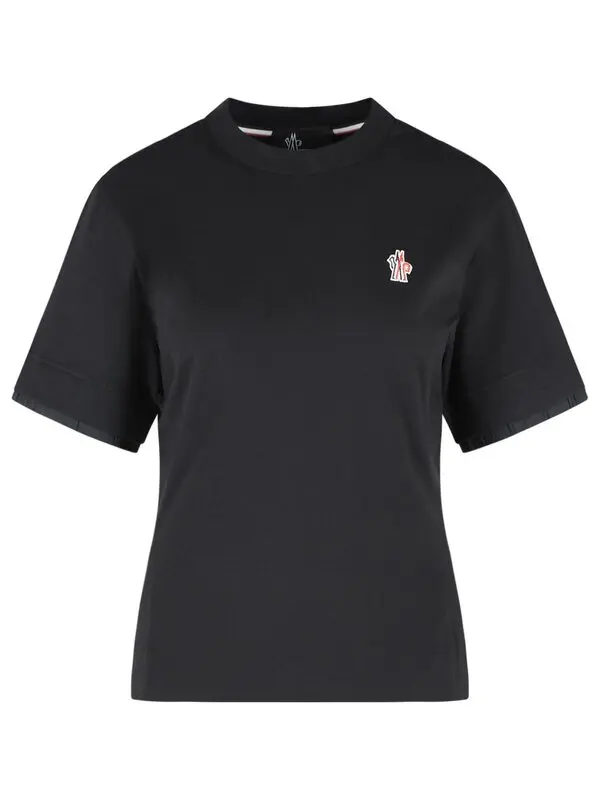 Moncler Cotton T-shirt - Black