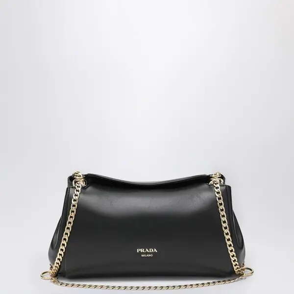 Prada Small Nappa Tumult Bag - Black