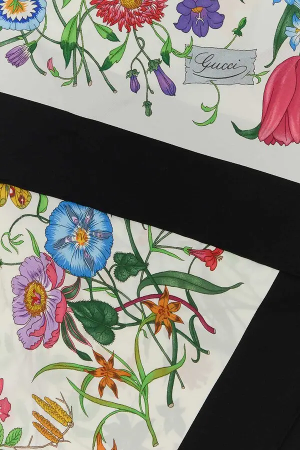 Gucci Printed Silk Foulard