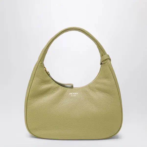 Prada Small Pistachio Leather Handbag - Multicolor
