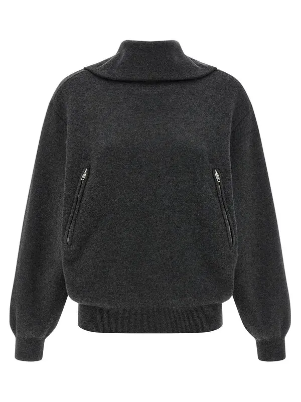 Balenciaga Back-to-front' Sweater - Gray