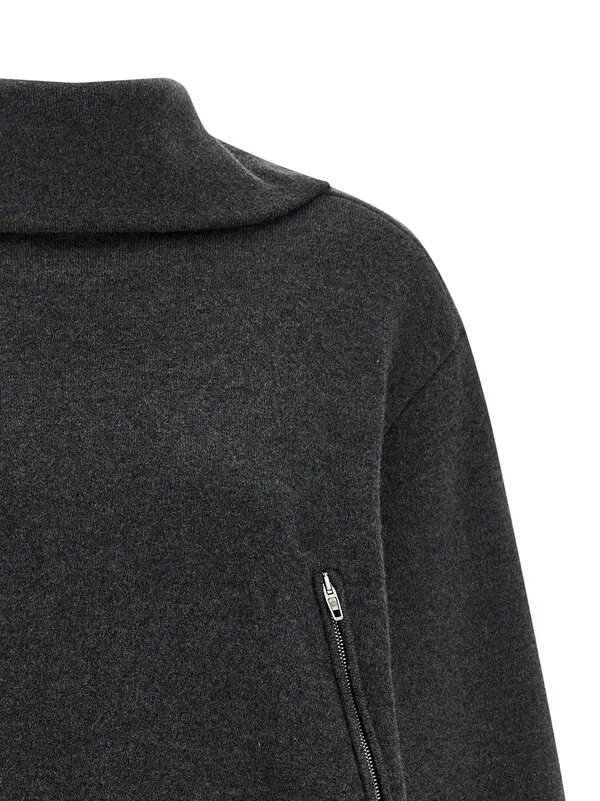 Balenciaga Back-to-front' Sweater - Gray