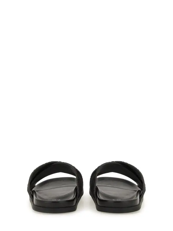 Gucci Sandal Slider With Gg Pattern