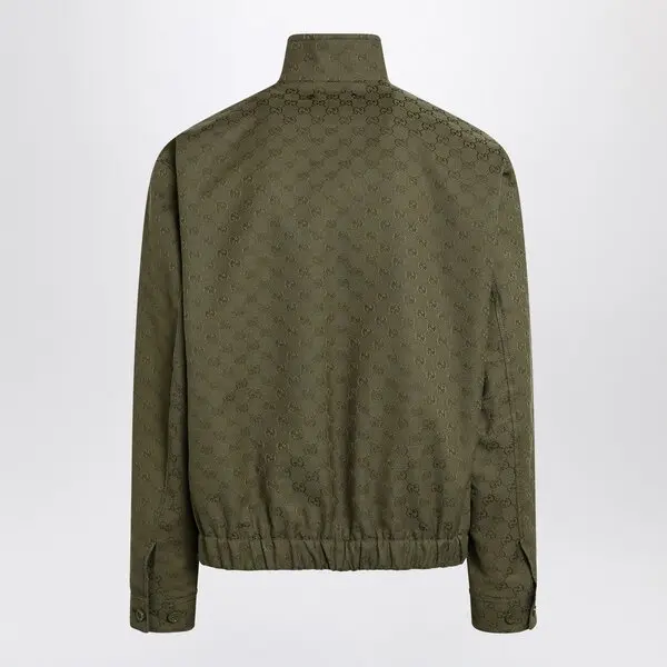 Gucci Forest Bomber In Gg Fabric