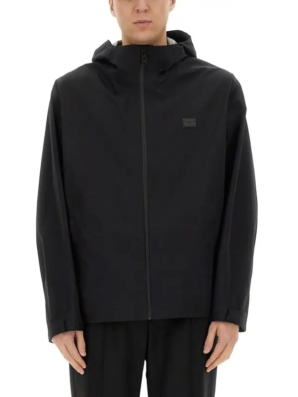 Dolce & Gabbana Hooded Jacket - Black