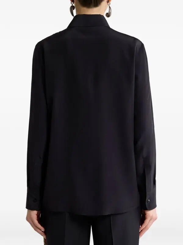 Etro Printed Silk Shirt