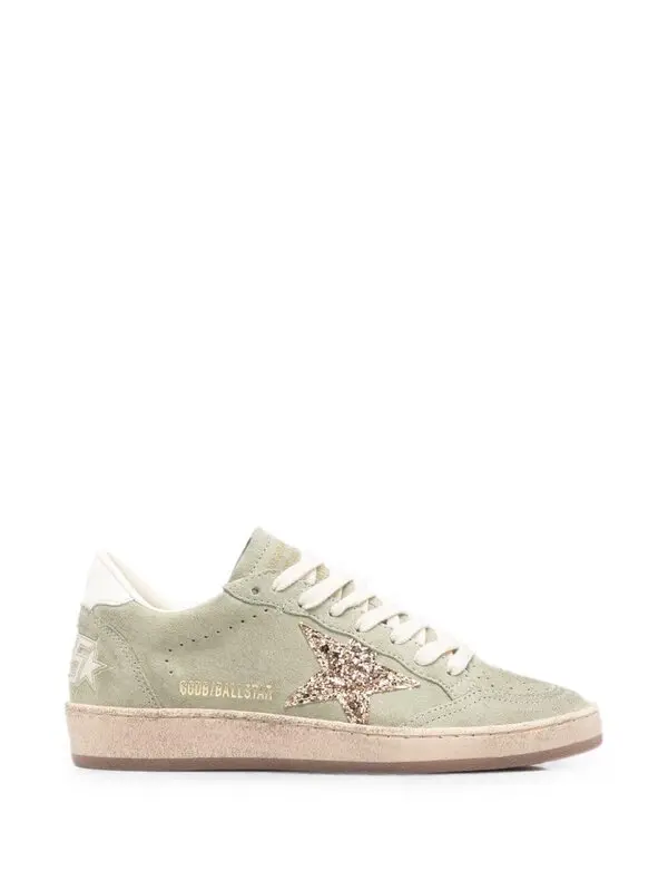 GOLDEN GOOSE Ball Star Leather Sneakers - Multicolor