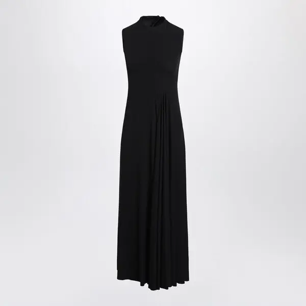 Balenciaga Sleeveless Long Dress - Black