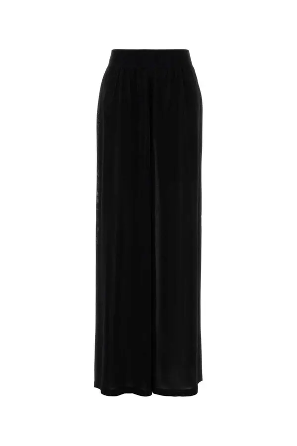 Alaïa Viscose Blend Wide-leg Pant